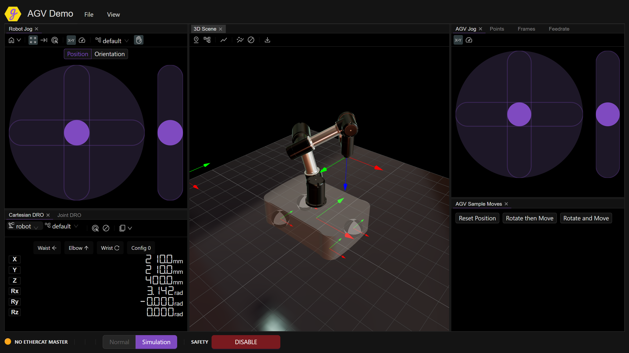 Glowbuzzer: Web-stack machine motion