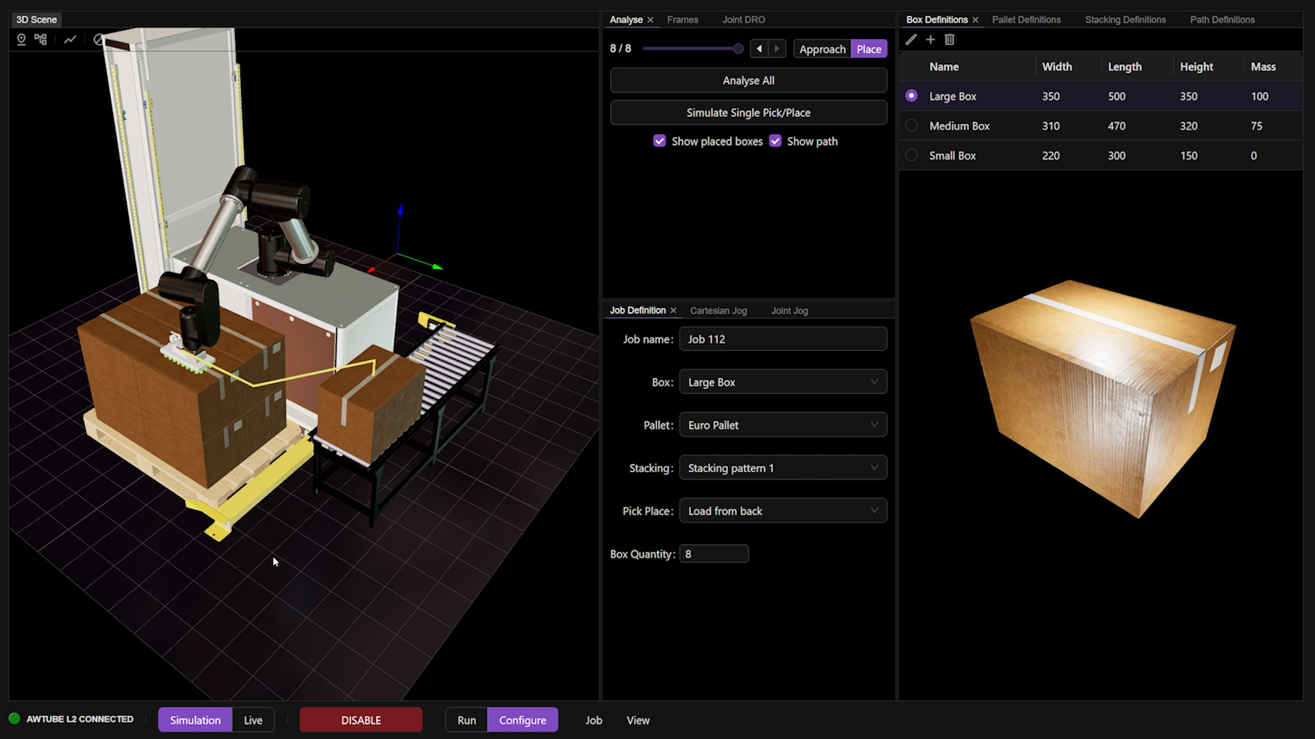 Glowbuzzer: Web-stack machine motion